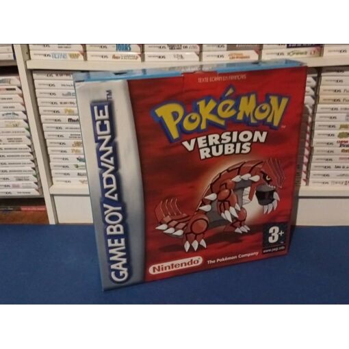 PLV POS Pokemon version saphir rubis gba game boy advance Nintendo ...