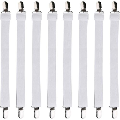 8 Pièces Fixation Attache Sangle de Maintien Ajustable, Maintient ...