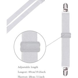 8 Pièces Fixation Attache Sangle de Maintien Ajustable, Maintient ...