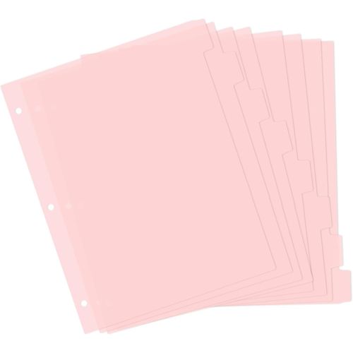 8 Pièces Intercalaires Pour Dossiers A4, Séparateurs De Dossiers En ...