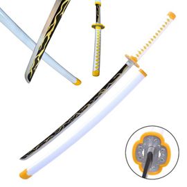 Demon Slayer Katana en Bois Bambou de Zenitsu Agatsuma Epee Kimetsu No ...