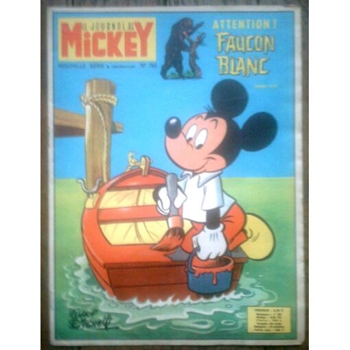 Le journal de mickey(nouvelle serie) N° 793 : attention faucon blanc ...
