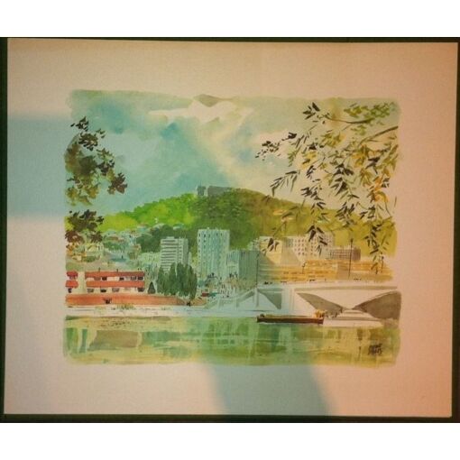Reproduction offset des aquarelles de Pierre Pages | Rakuten