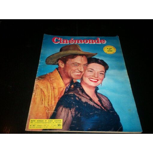 Cinémonde (vendredi 5 juin 1953) N° 983 : ruth roman et gary cooper ...