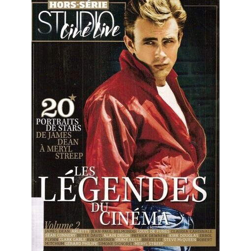 Studio Ciné Live Hors-série N° 008 : james dean, meryl streep, arletty ...