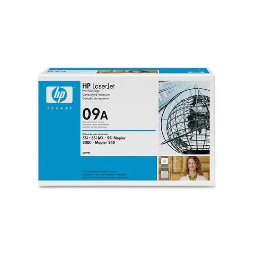 HP 09A - Noir - originale - LaserJet - cartouche de toner ( C3909A ...