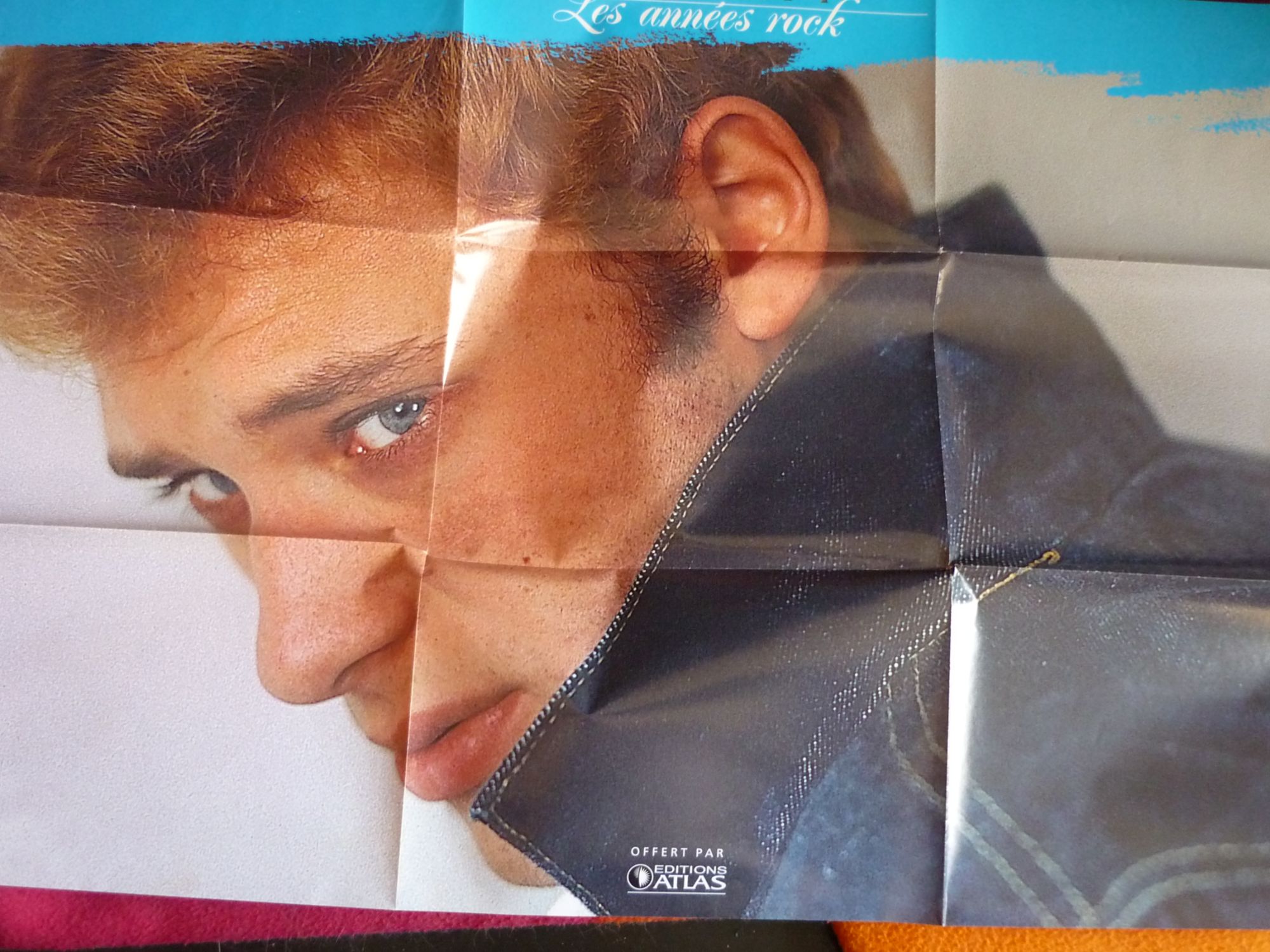 Johnny Hallyday Poster d’occasion