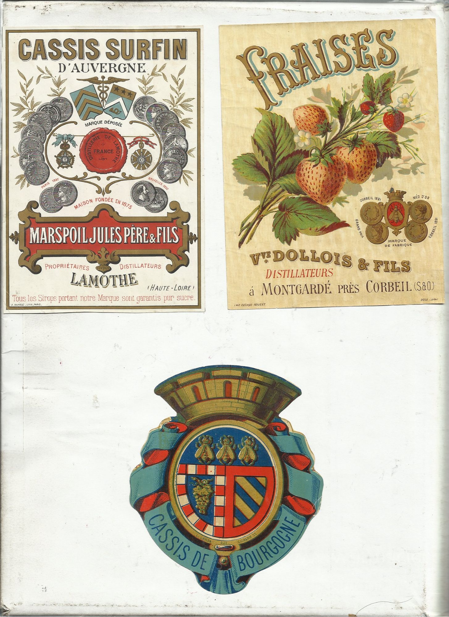 Etiquettes Cassis d’occasion | Plus que 3 à -65%