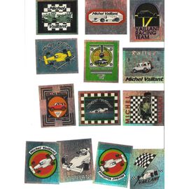 LOT DE 12 AUTOCOLLANTS PANINI Michel Vaillant , Graton | Rakuten