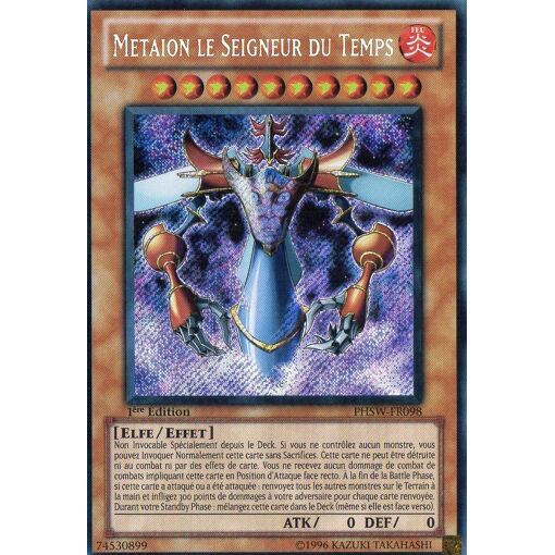 YUGIOH - METAION LE SEIGNEUR DU TEMPS - PHSW-FR098 ST | Rakuten