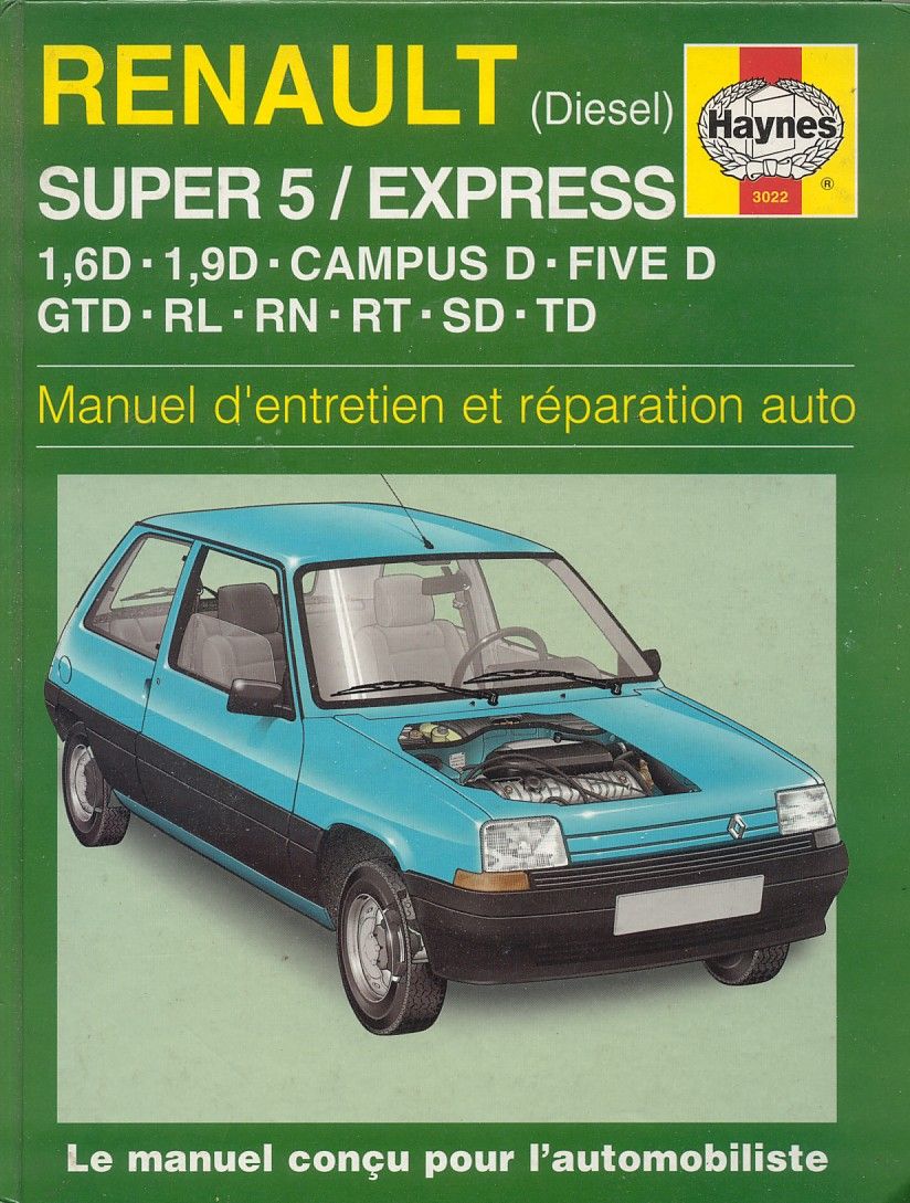 Revue Technique Super 5 Five d’occasion