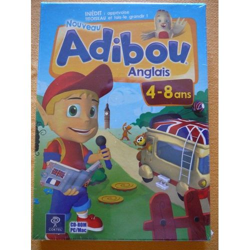 Adibou Anglais 4 - 8 Ans PC - Jeux Vidéo | Rakuten