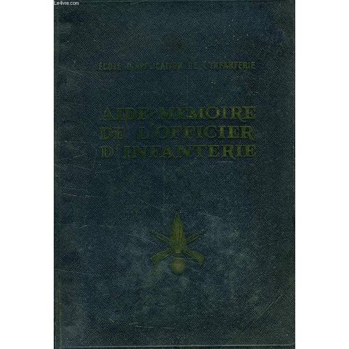 Aide-Memoire de L'officier D'infanterie | Rakuten Aide-Memoire de L'officier D'infanterie | Rakuten