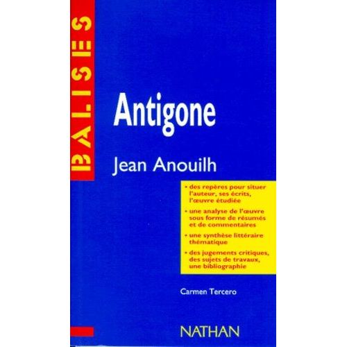 Antigone", Jean Anouilh - Résumé Analytique, Commentaire Critique ...