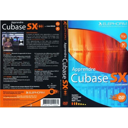 Apprendre Cubase Sx - Dvd-Rom - Informatique, Internet | Rakuten