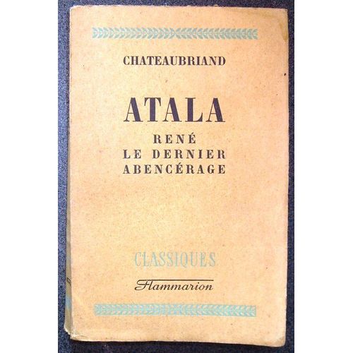 Atala - René - Le Dernier Abencérage | Rakuten