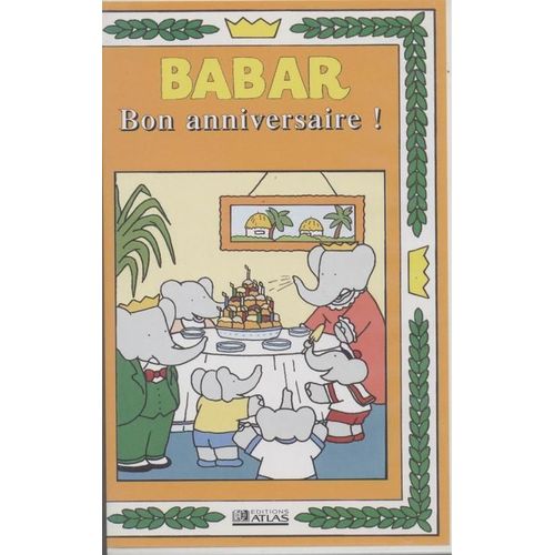 Babar Bon Anniversaire ! - VHS | Rakuten