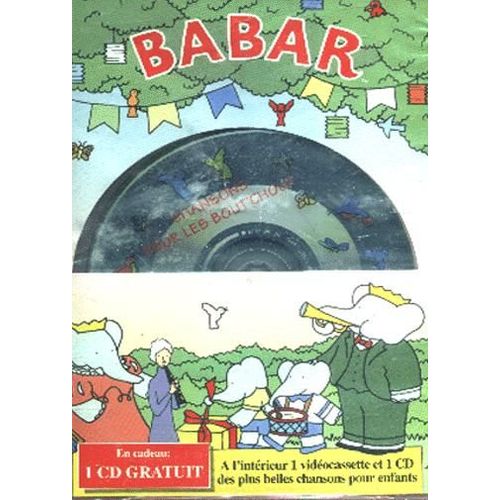 BABAR + CD cadeau CHANSONS POUR LES BOUT'CHOU | Rakuten