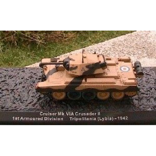 CHAR CRUISER MK VIA CRUSADER II 1942 LYBIE TRIPOLI 1/72 | Rakuten