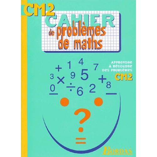 Cahier De Problèmes De Maths Ce2 | Rakuten