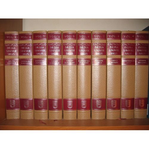 Encyclopedie Universalis 24 Volumes
