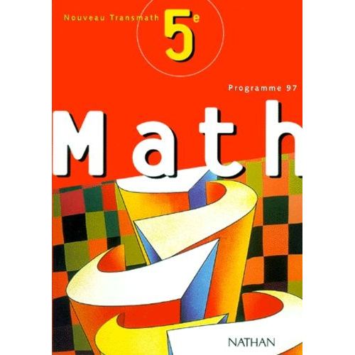 Math 5eme - Programme 1997 - Manuels-scolaires | Rakuten