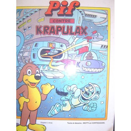Pif Tome 1 - Pif Contre Krapulax - BD et humour | Rakuten