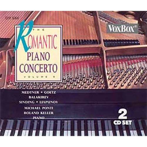 Romantic piano concerto Vol. 5 : Concertos de Medtner, Balakirev, Liapunov, Sinding, Goetz | Rakuten