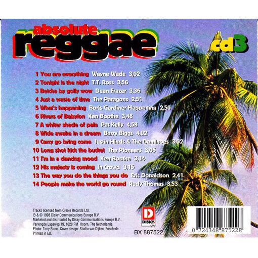 Absolute reggae - CD | Rakuten