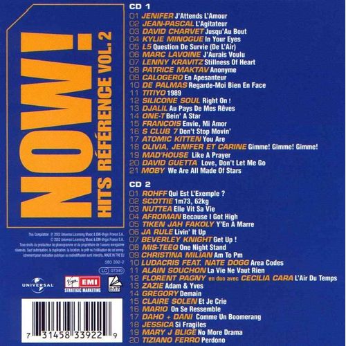 NOW ! HITS REFERENCE VOL. 2 - BOXED 2 CD | Rakuten