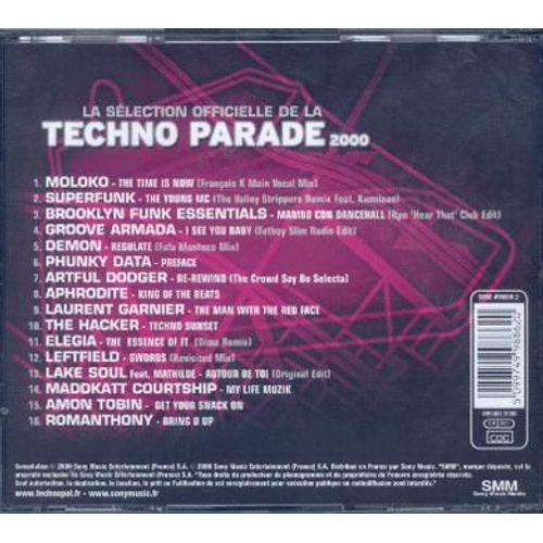 Techno Parade 2000 - CD | Rakuten
