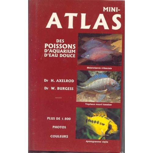 Mini Atlas Des Poissons D'aquarium D'eau Douce | Rakuten
