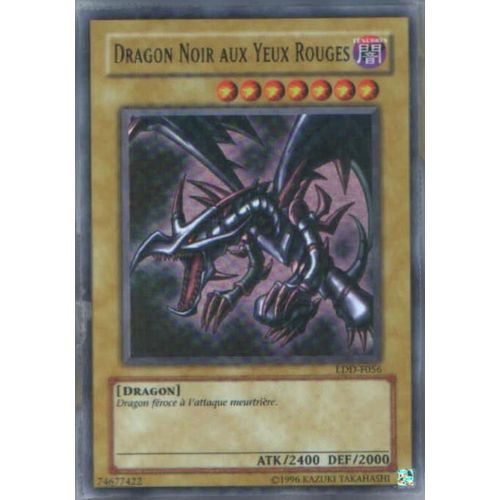 Dragon noir aux yeux rouges (vf) - Cartes de jeux | Rakuten
