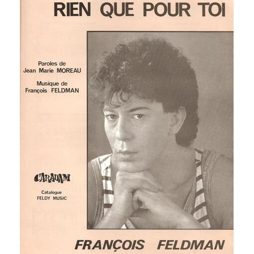 RIEN QUE POUR TOI - Partitions & Song books | Rakuten