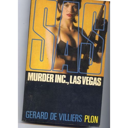 SAS Murder inc., Las Vegas - Livre ancien | Rakuten