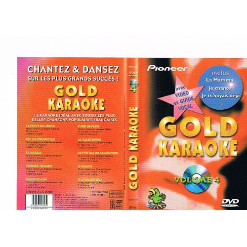 Gold karaoke - volume 4 - DVD Zone 2 | Rakuten