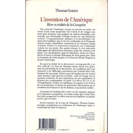 L'invention De L'amérique - Rêve Et Réalités De La Conquête | Rakuten