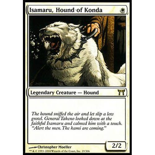 Isamaru, chien de Konda - Guerrier de Kamigawa - Rare | Rakuten
