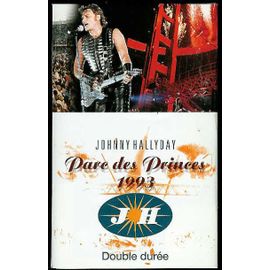 Johnny hallyday-parcs des princes 1993-cassette audio | Rakuten
