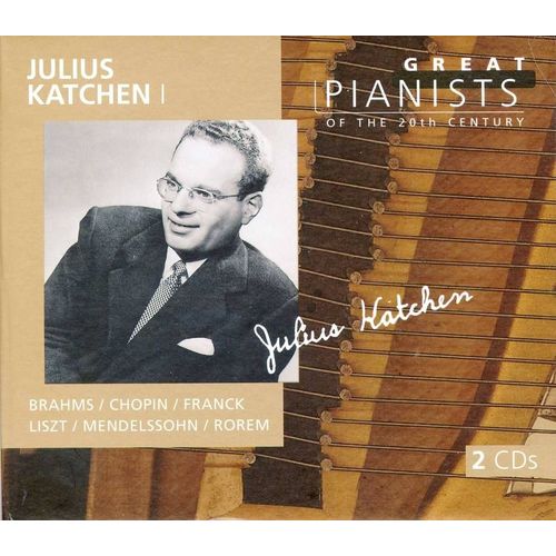 Julius Katchen I - Great Pianists Of The 20th Century : Brahms, Chopin ...