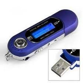 Lecteur MP3 2 Go - Clé USB - BLEU - Cle USB | Rakuten