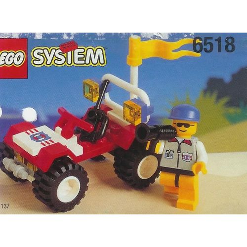 Lego System 6518 : le surveillant de la plage | Rakuten