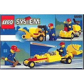 Lego system 6649 - Street Sweeper - Balayeuse municipale | Rakuten