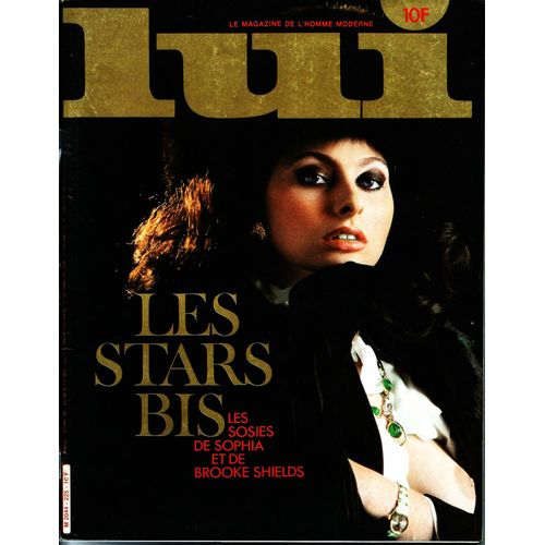 Lui - Les stars bis : les sosies de Sophia Loren et de Brooke Shields ...