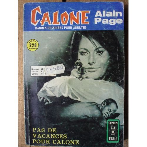 Pas de Vacances pour Calone - BD et humour | Rakuten