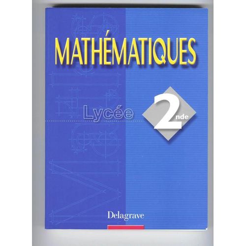 Mathematiques Seconde - Manuels-scolaires | Rakuten
