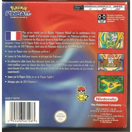 Pokémon Pinball : Rubis Et Saphir Game Boy Advance | Rakuten
