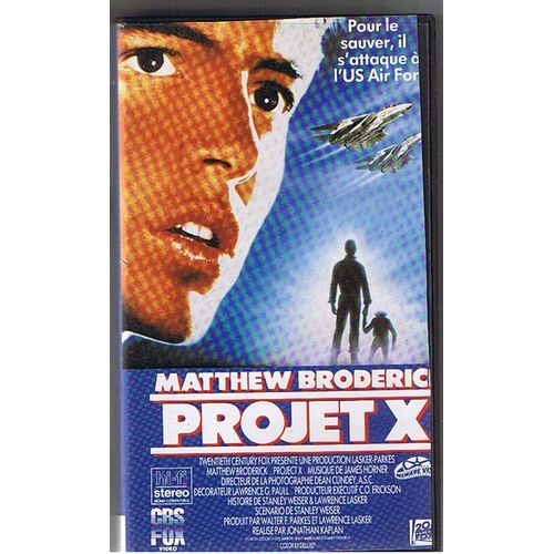 PROJET X PROJECT X - VHS | Rakuten