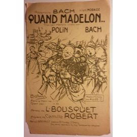 QUAND MADELON - Partitions & Song books | Rakuten