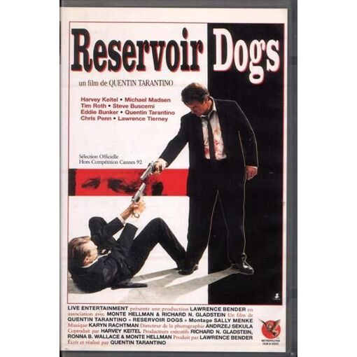 Réservoir Dogs - VHS | Rakuten